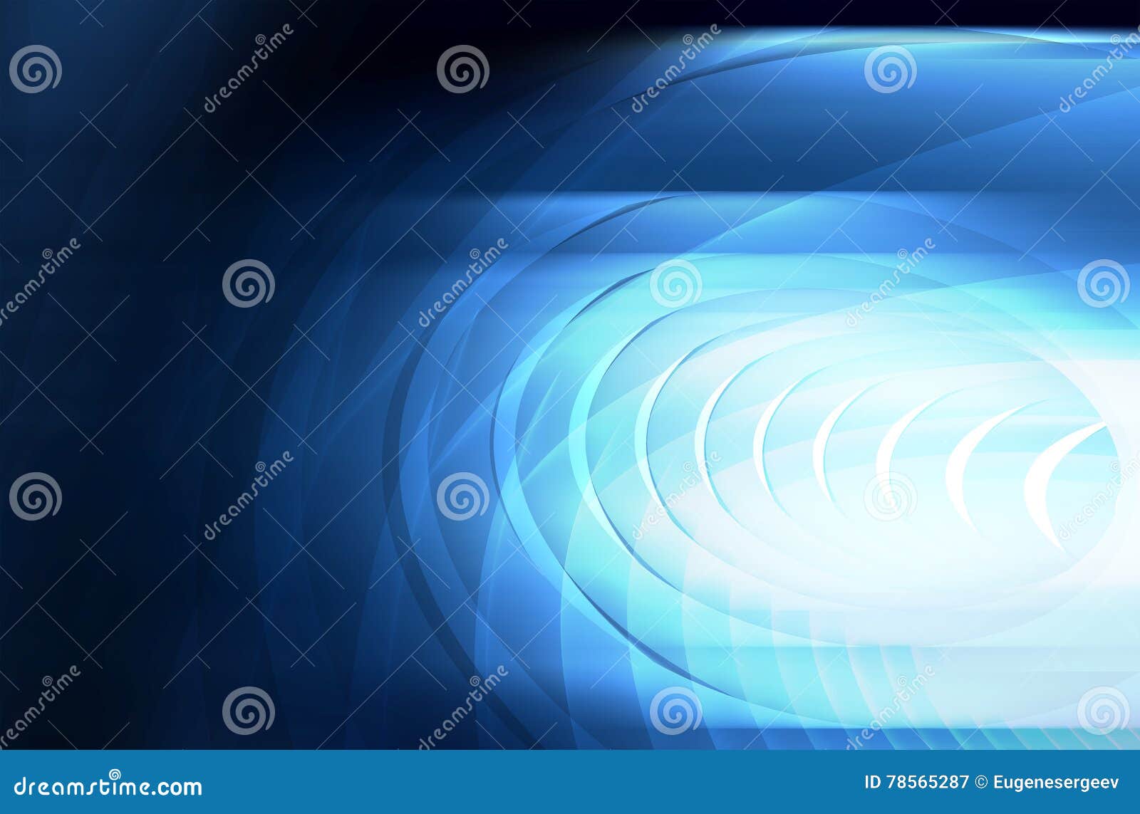 Shining Helix Pattern. 3d Illustration Stock Illustration ...