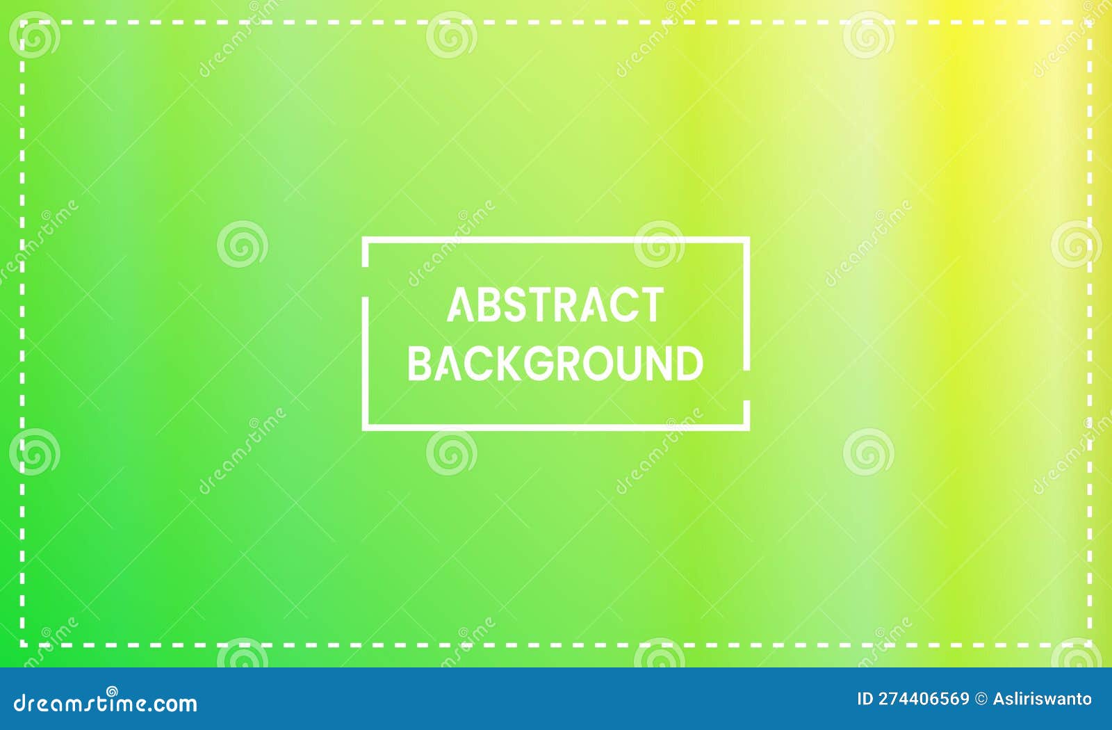 Yellow and Green Vertical Gradient with Frame. Abstract, Simple ...