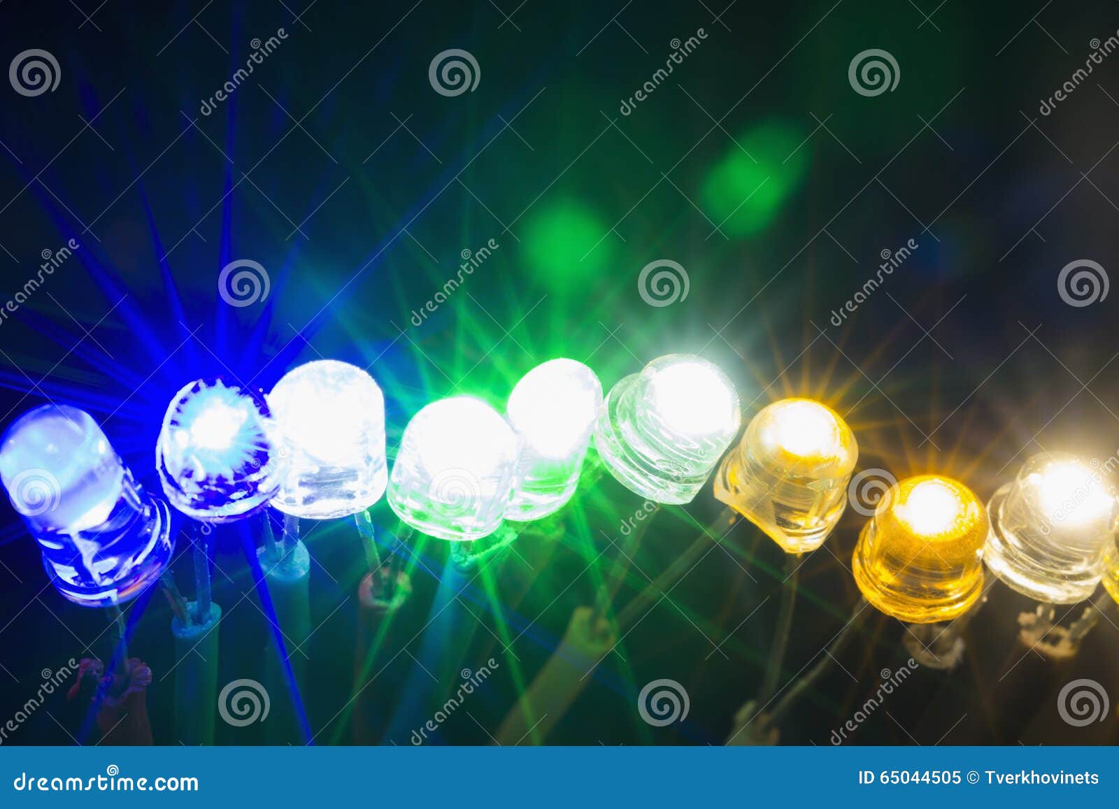 Shining led lights stock image. Image of industry, lamp - 65044505
