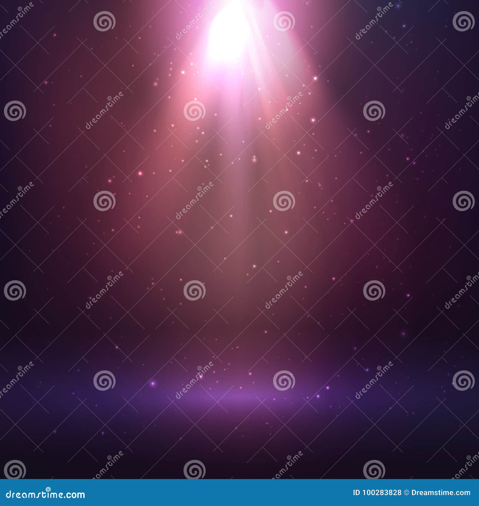 Shining Light Effect on Dark Background Stock Vector - Illustration of ...