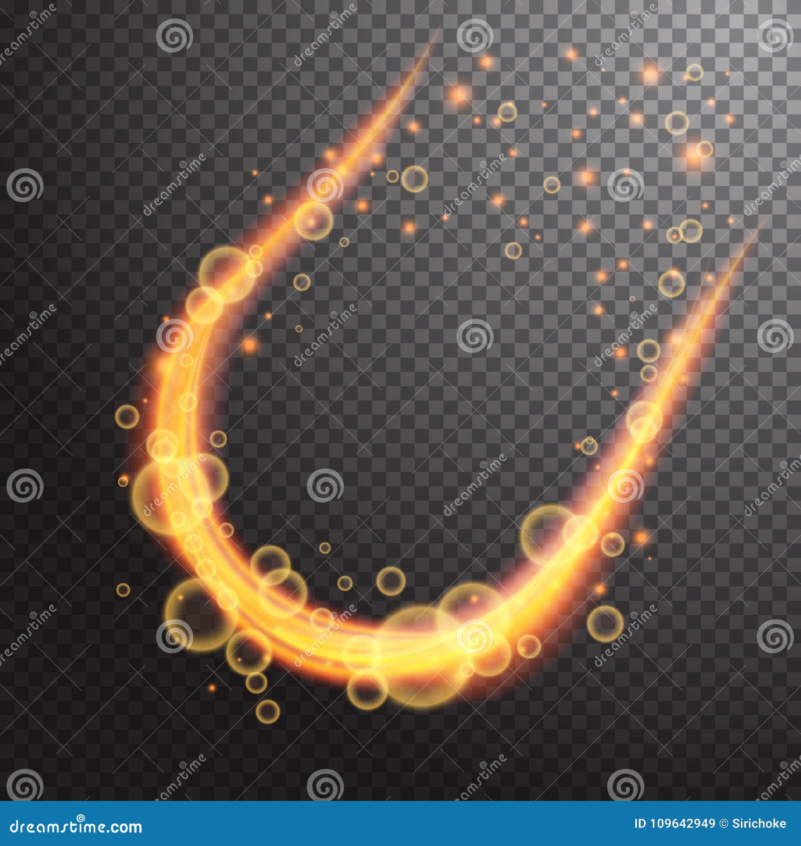 Shining Light Effect Design Element Stock Vector - Illustration of ...