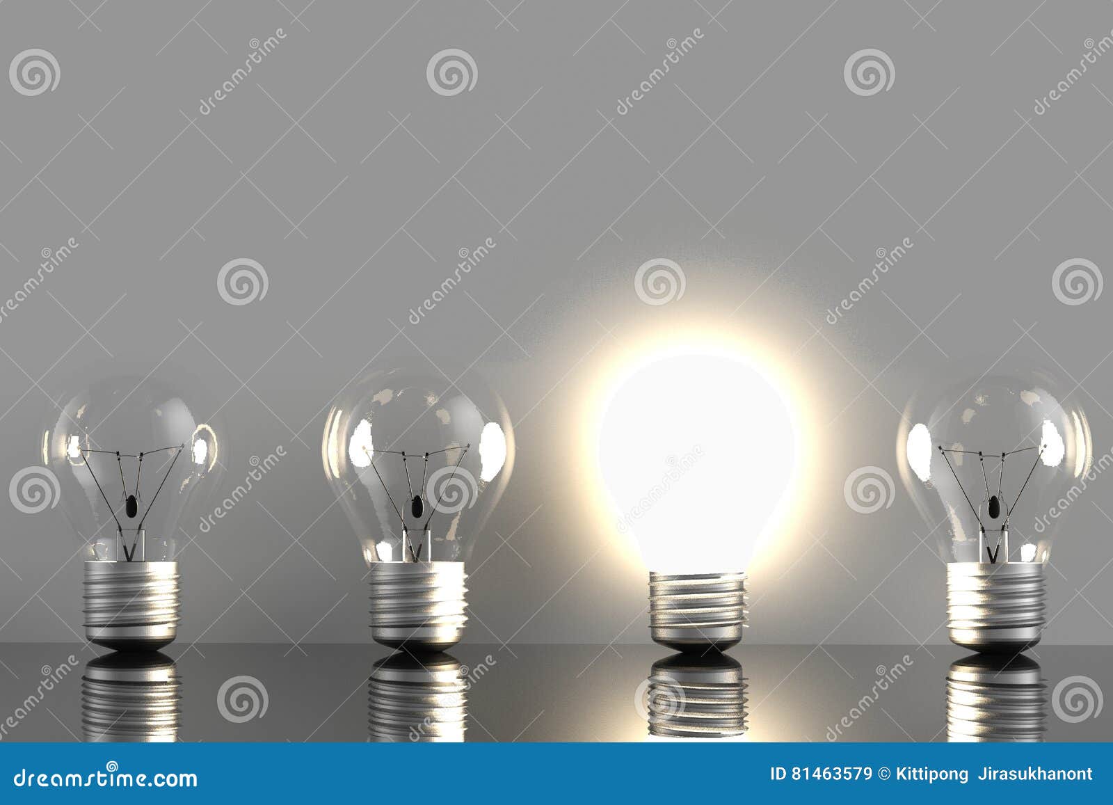 Shining lightbulb stock illustration. Illustration of shine - 81463579