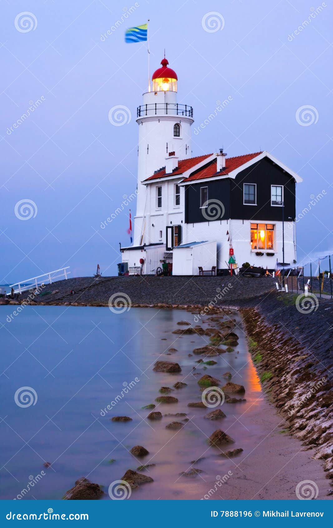 Shining lighthouse stock photo. Image of lighthouse, rocky - 7888196