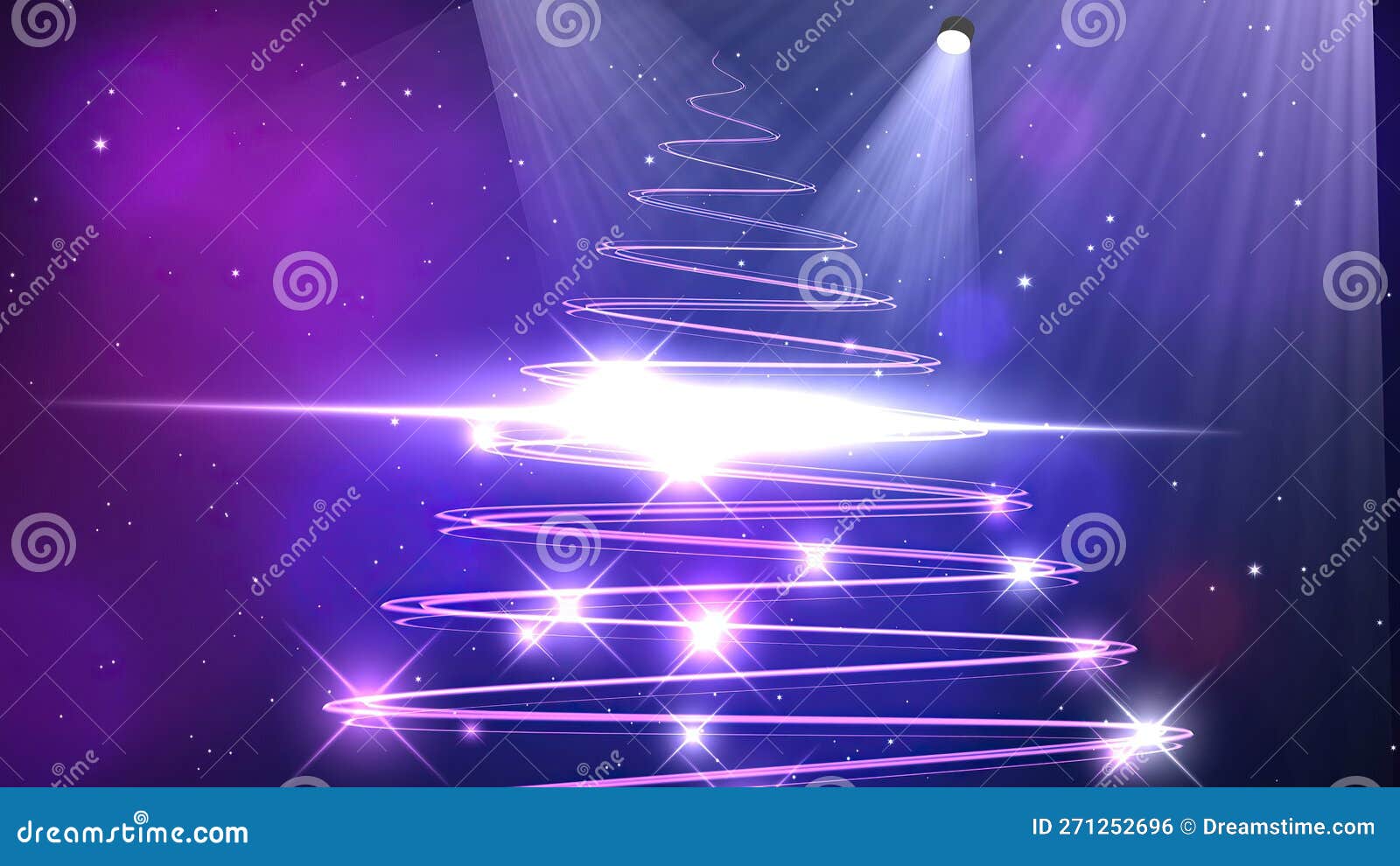 Shining Lights and Particles Background Stock Illustration ...