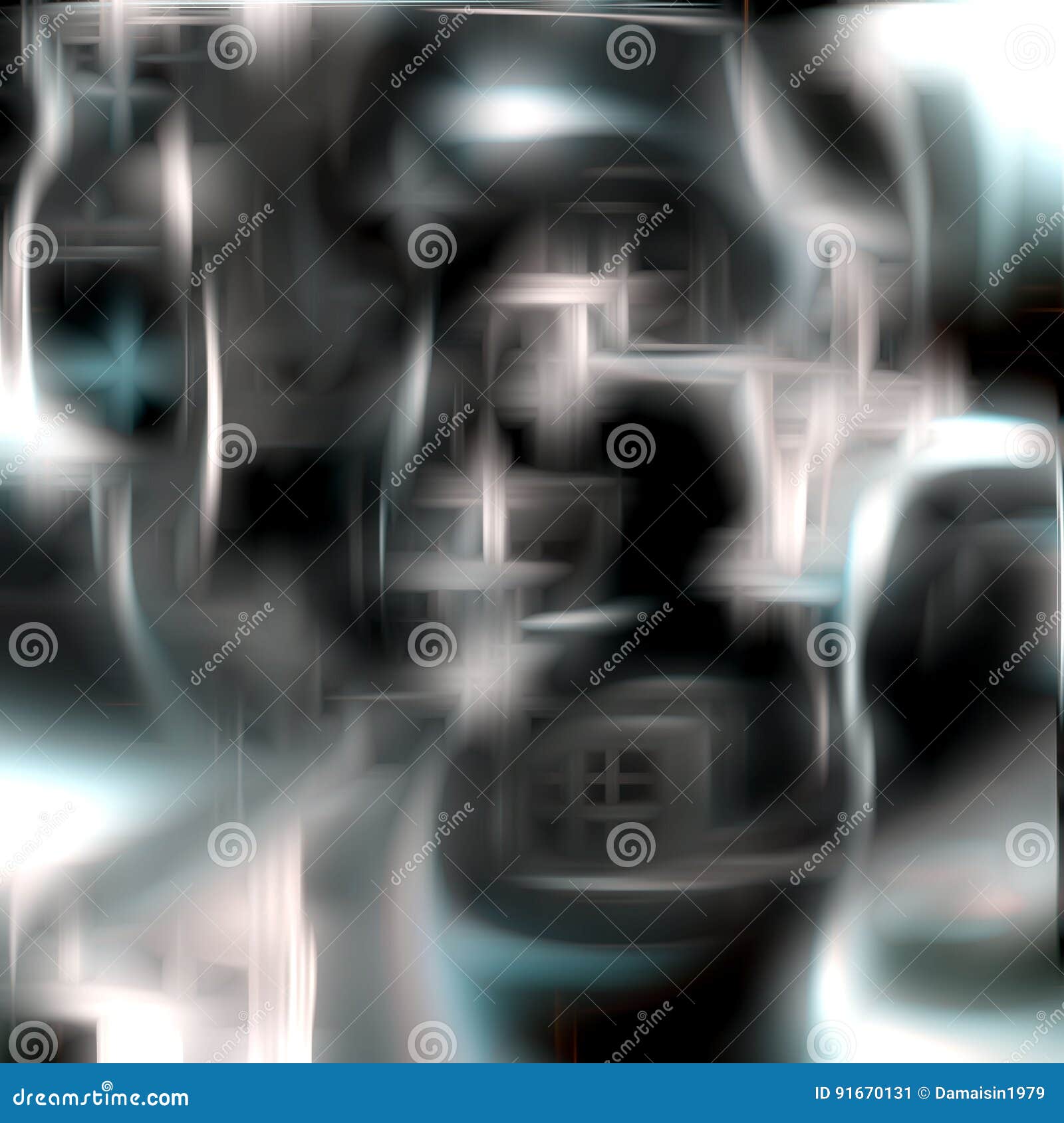Shining Lines, Silver Abstract Background Stock Illustration ...