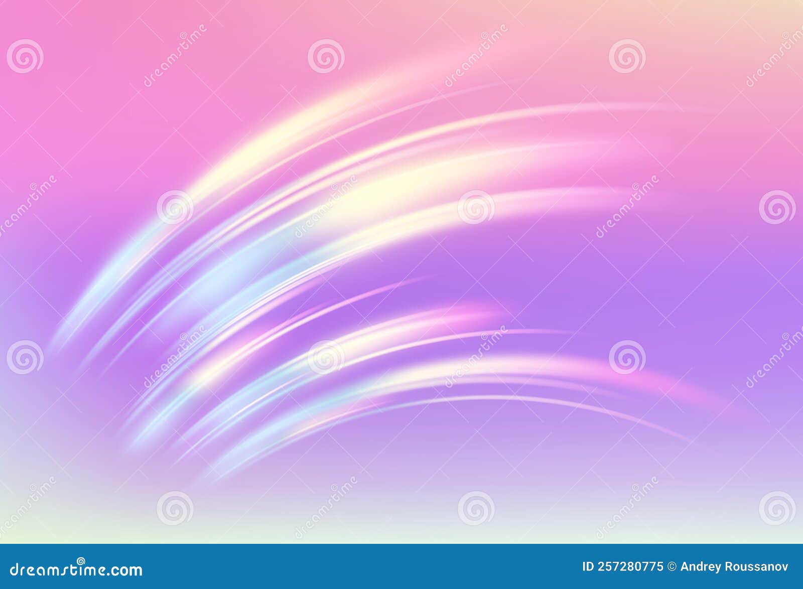 Shining Magic Background with Fire Effect. Refraction Elements. Stock ...