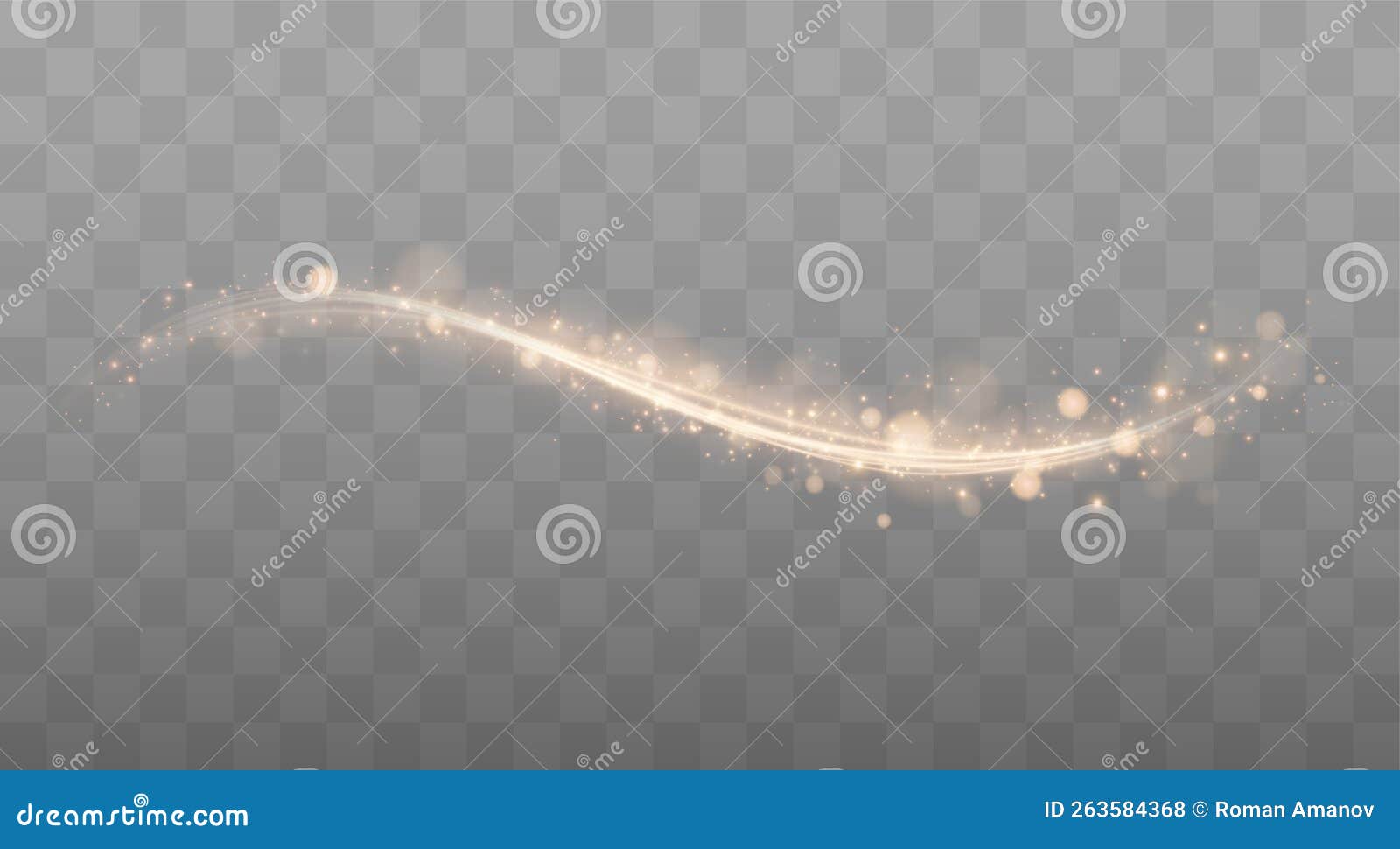 Shining Magic Lines stock vector. Illustration of miracle - 263584368