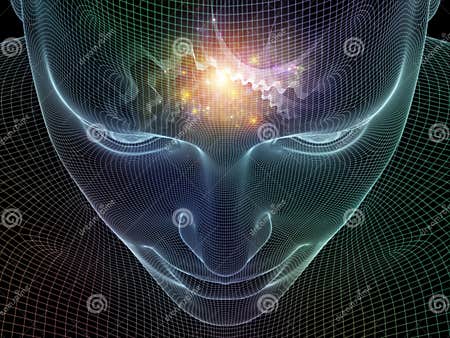 Shining Mind stock illustration. Illustration of epistemology - 46565104