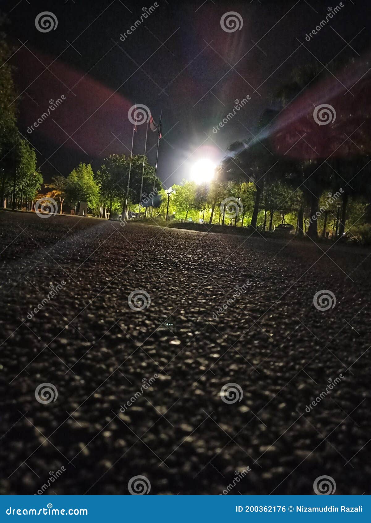 Shining Night at FPTV UTHm stock photo. Image of atfptv - 200362176