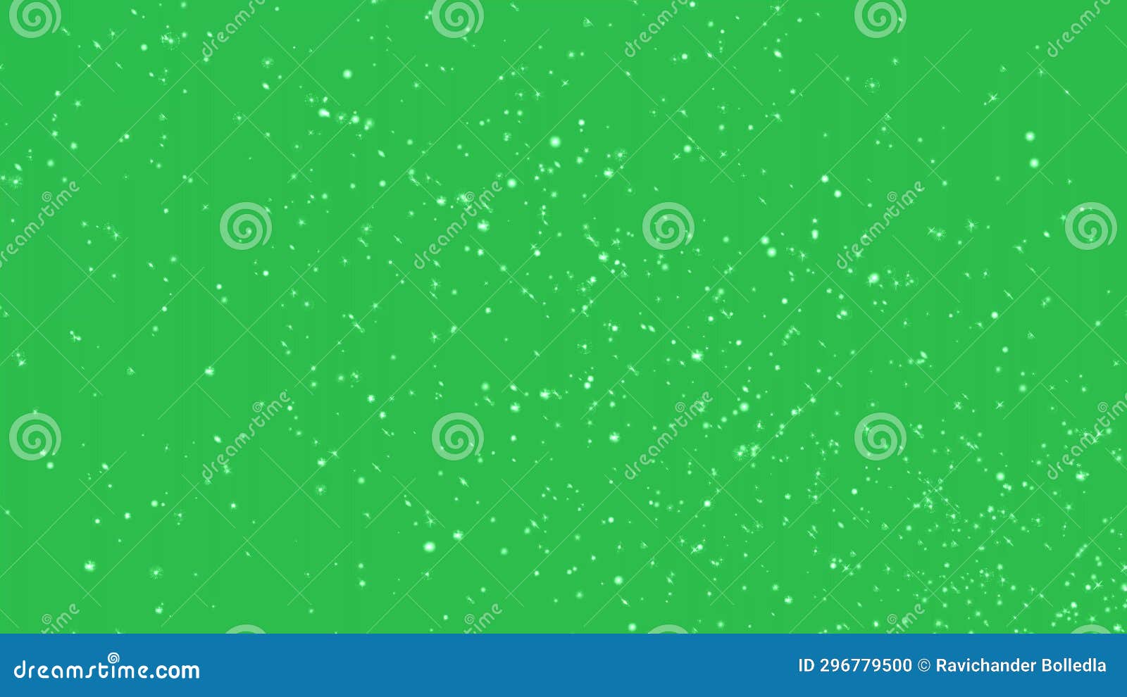 Shining Particles Stream on Green Screen Background Motion Graphic ...