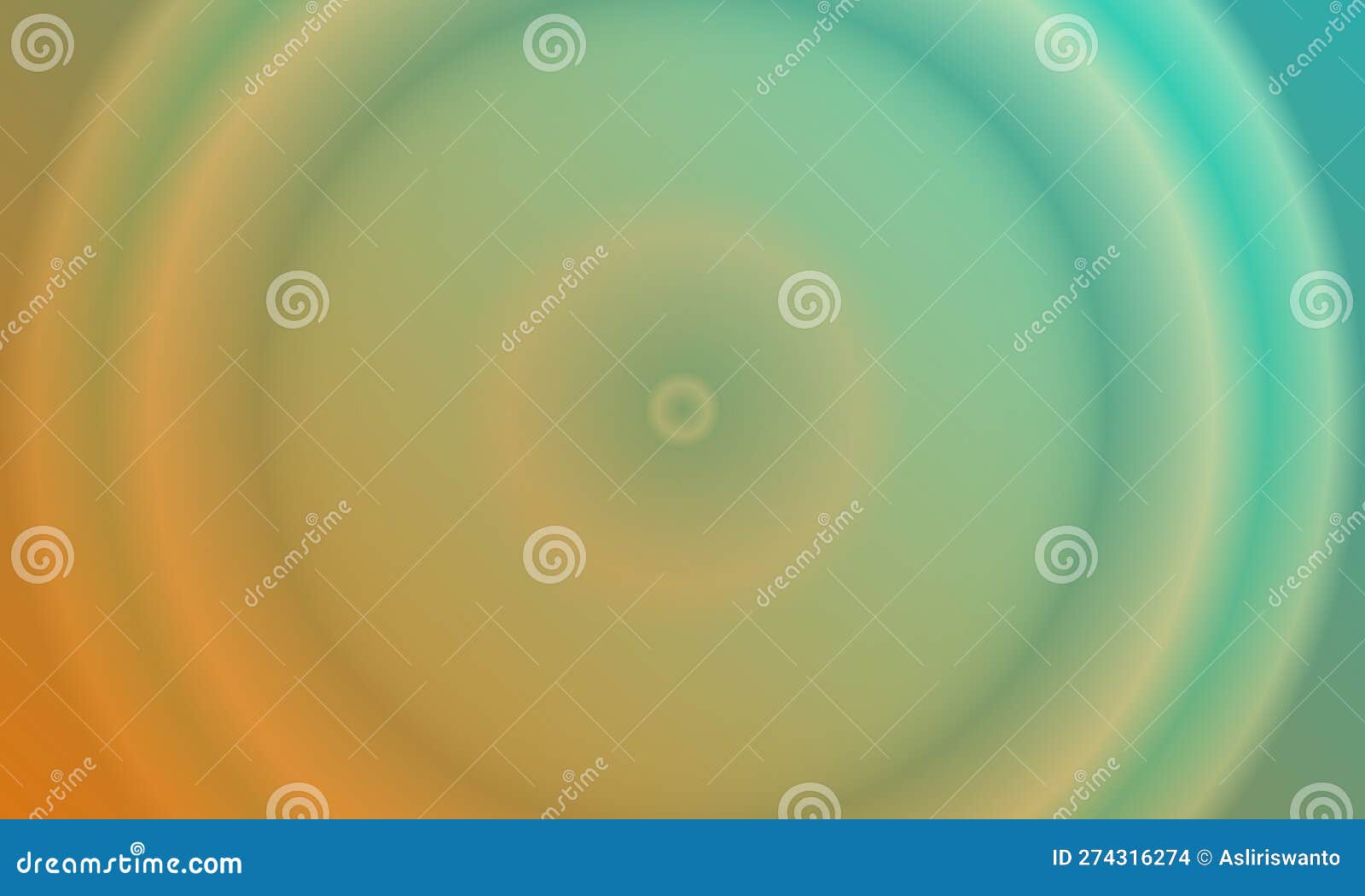 Pastel Blue and Orange Radial Gradient Background with Circles Texture ...