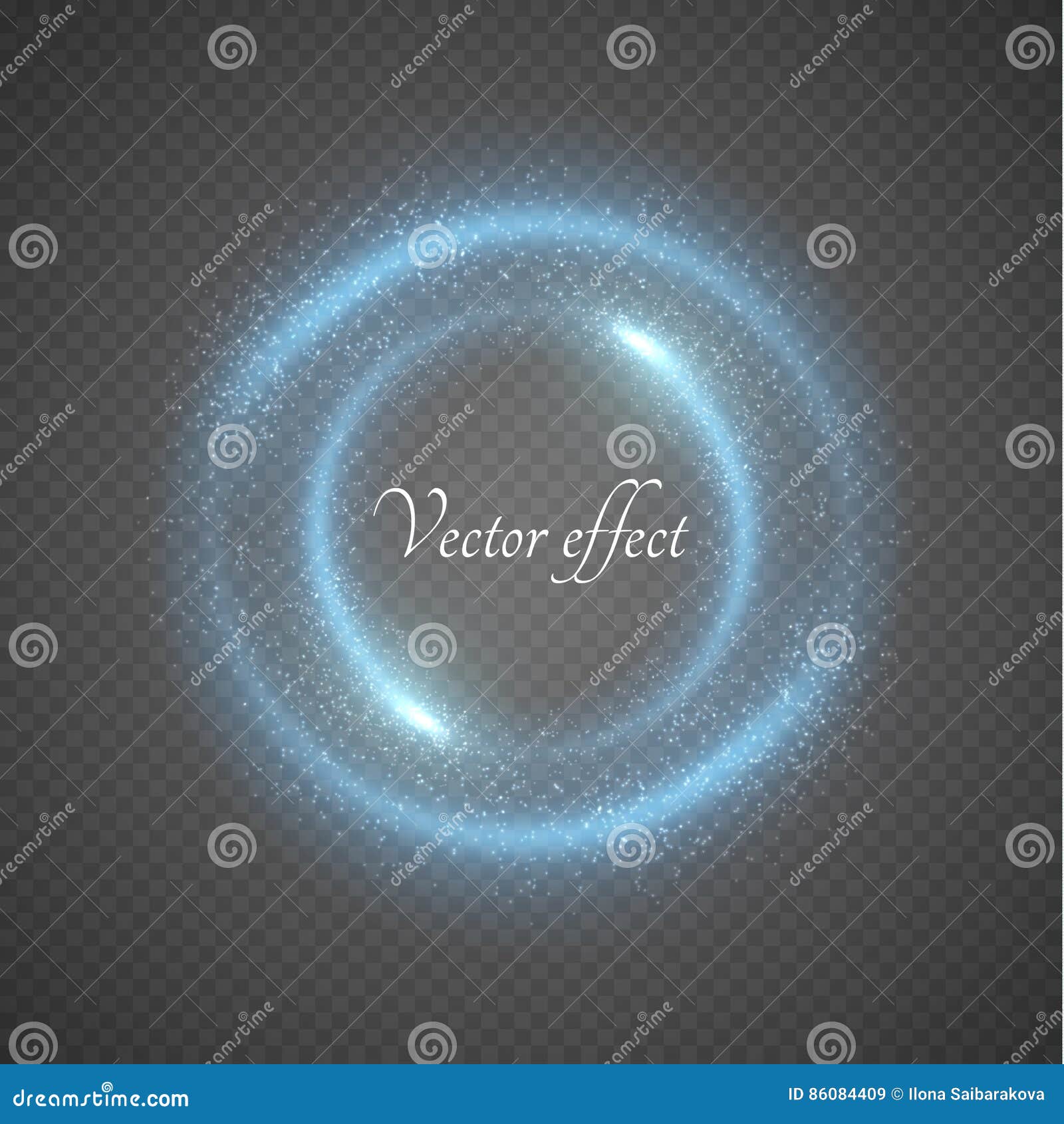 Shining Ring Vector Background. Stock Vector - Illustration of effect ...
