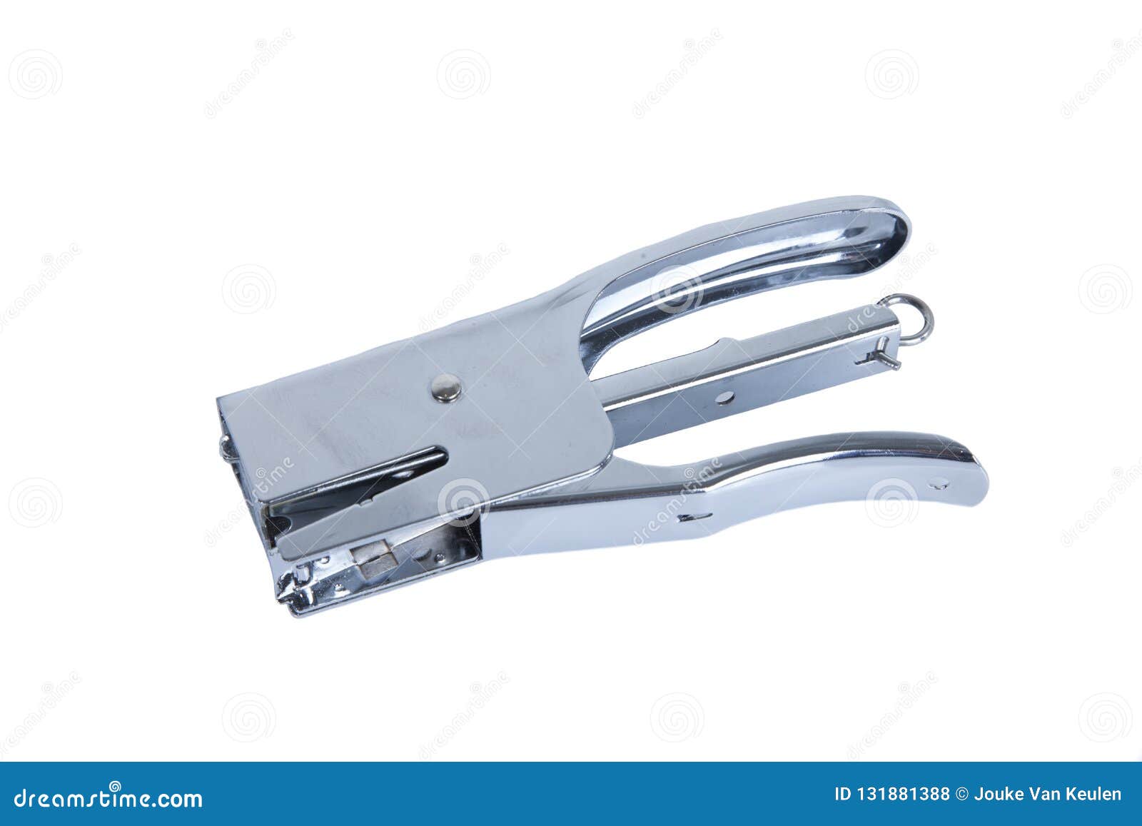 Shining Silver StaplerSilver Stapler Stock Photo - Image of small ...