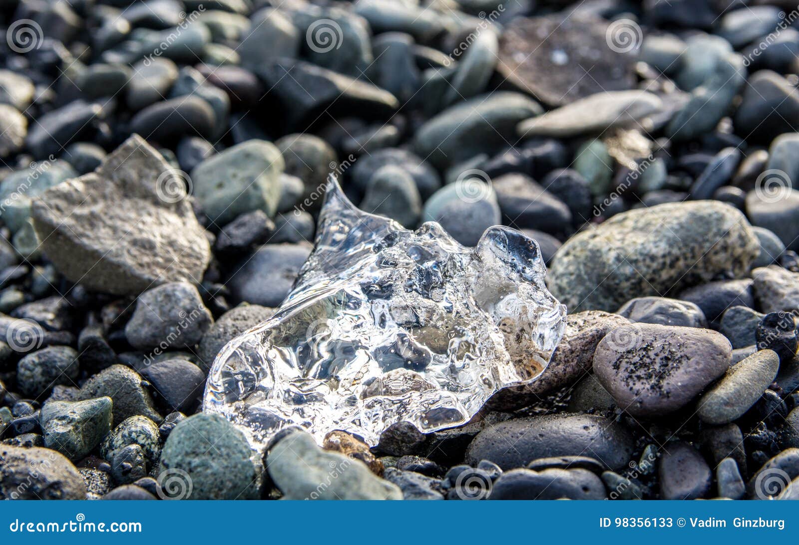 Shining Smooth Natural Black Stones Stock Image - Image of color ...
