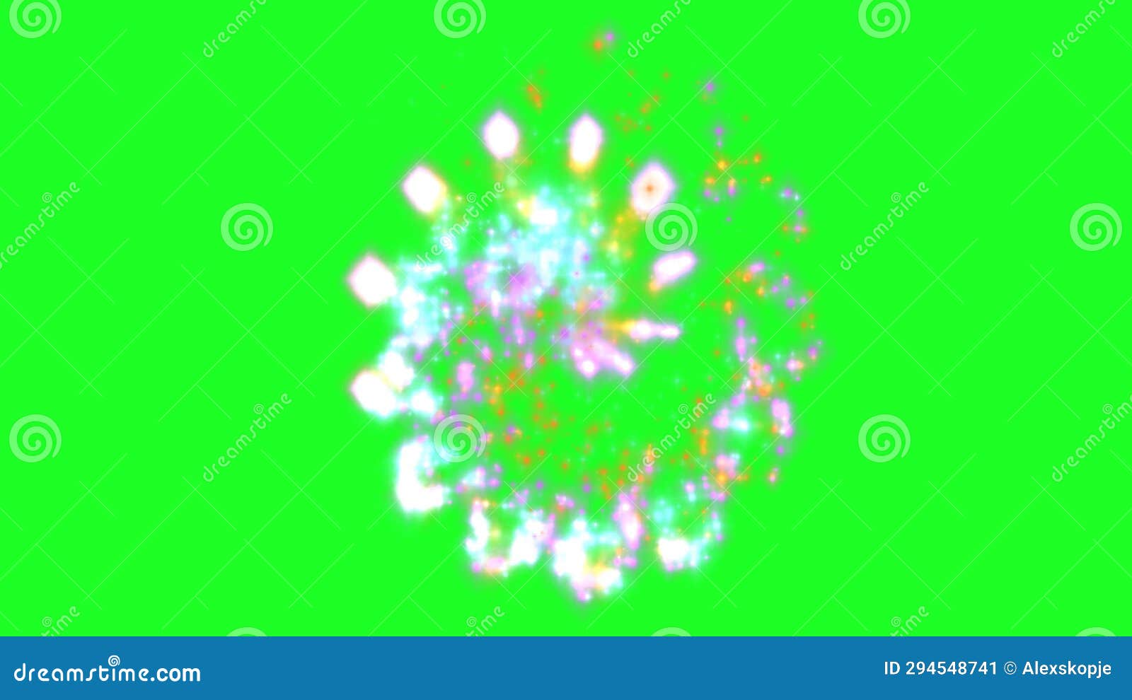 Shining Sparks on a Green Screen Stock Video - Video of electrical ...