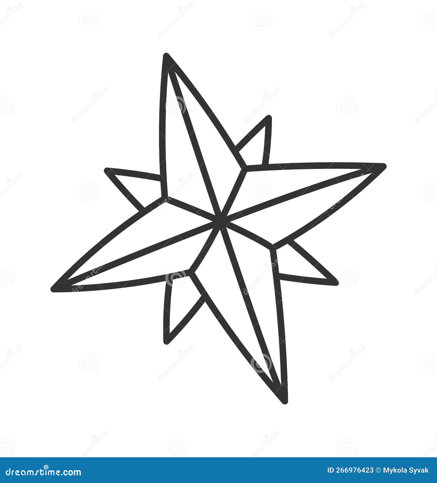 Shining Star Element Flat Icon Stock Vector - Illustration of nature ...