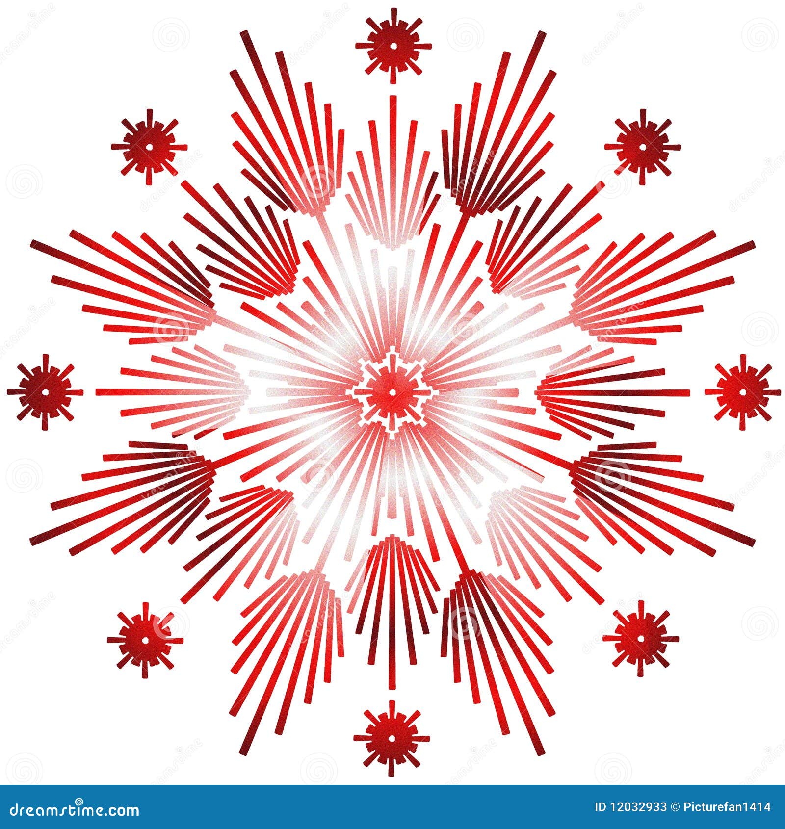 Shining Star red stock illustration. Illustration of filigree - 12032933