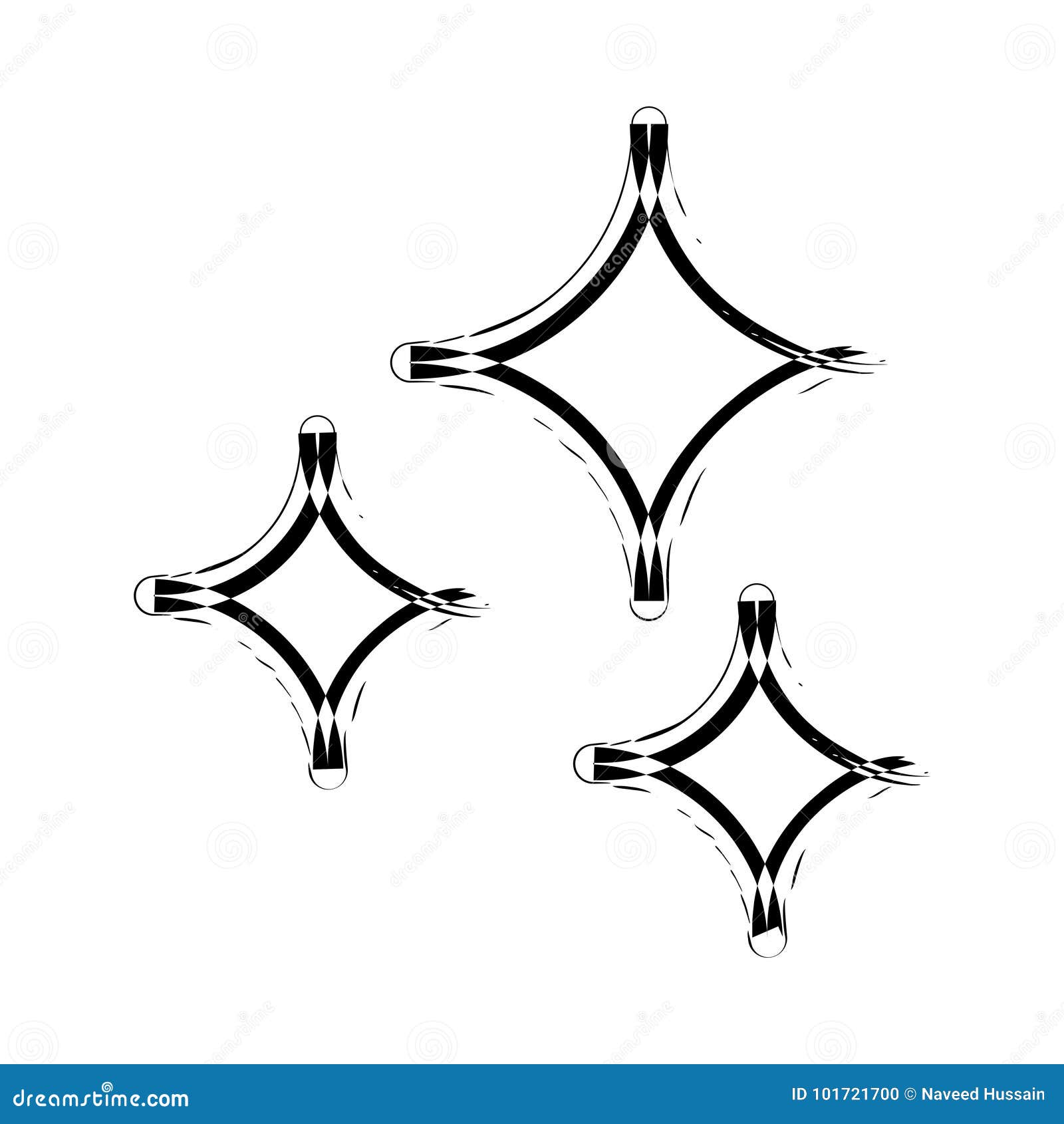 Shining star icon stock vector. Illustration of sparkle - 101721700