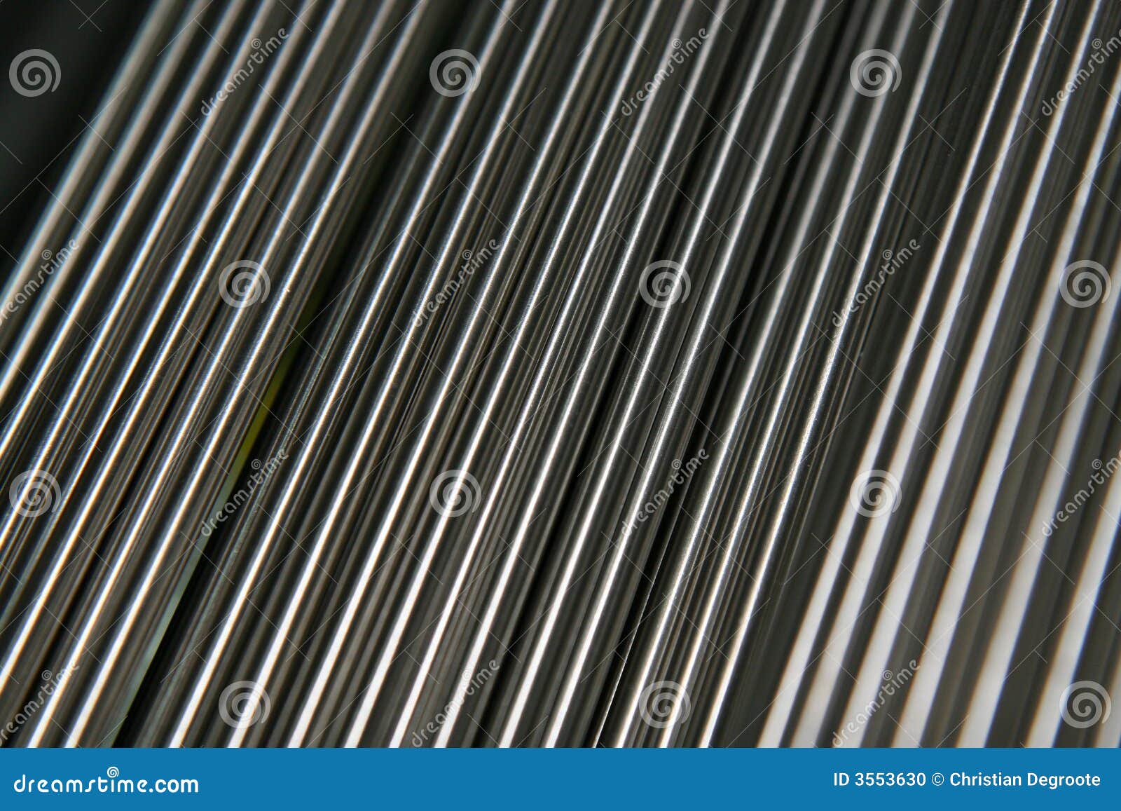 Shining Steel Pipes stock photo. Image of steel, silver - 3553630
