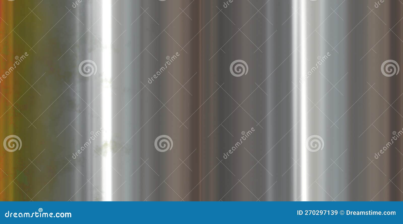 Shining Steel Sheet Texture with Yellow Rust. Metallic Background Stock ...