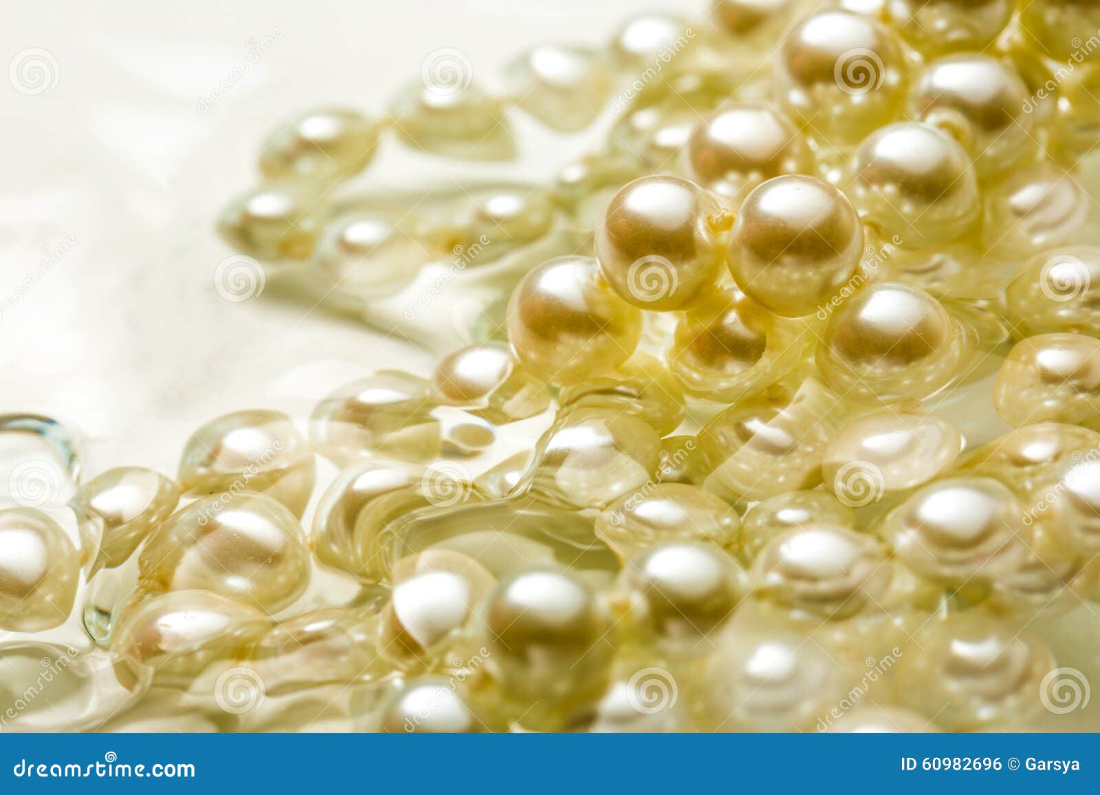 Shining String of White Pearl Stock Photo - Image of feminine, pearl ...