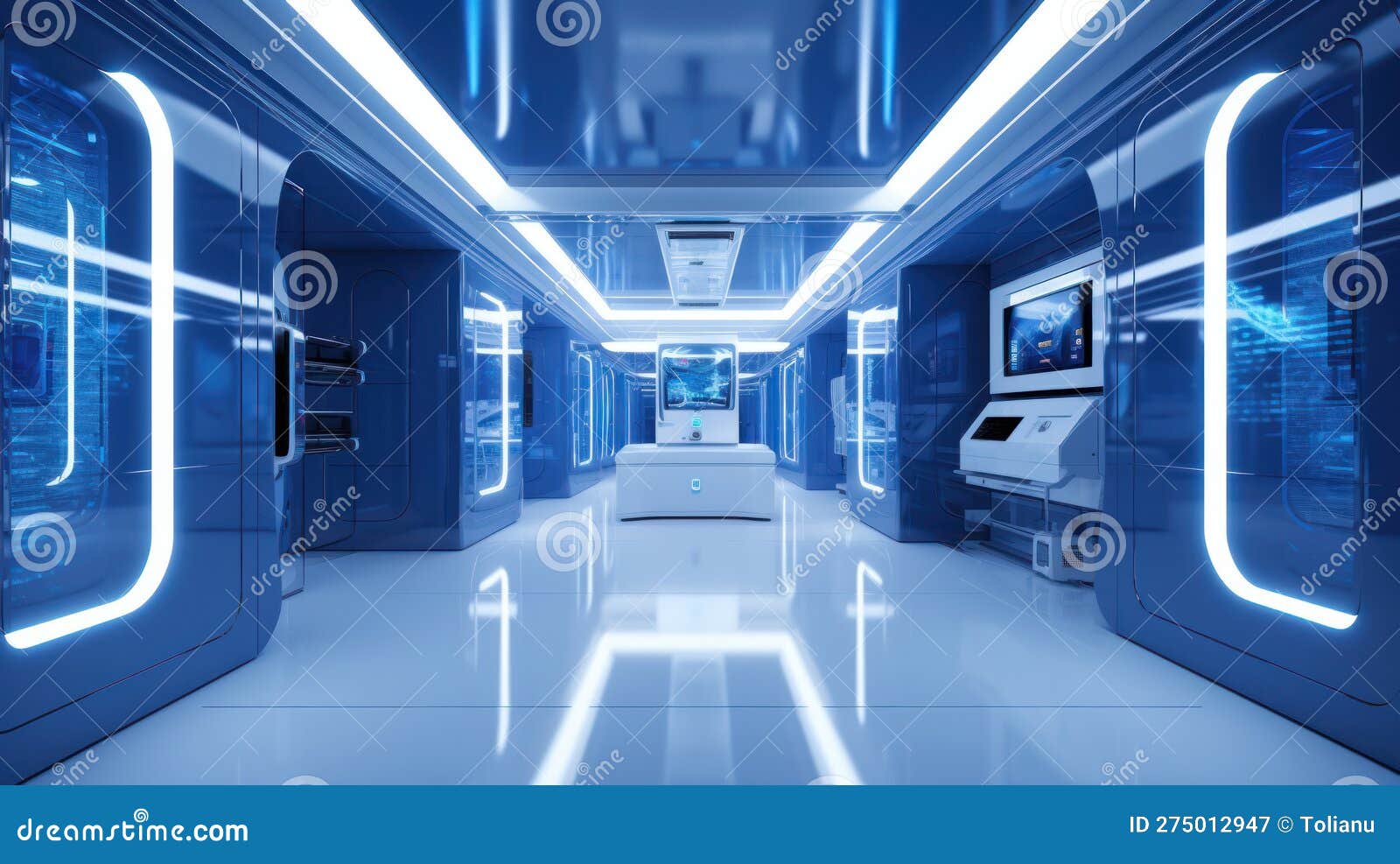 Shining in Style: Award-Winning Bionic Interior Design in Royal Blue ...