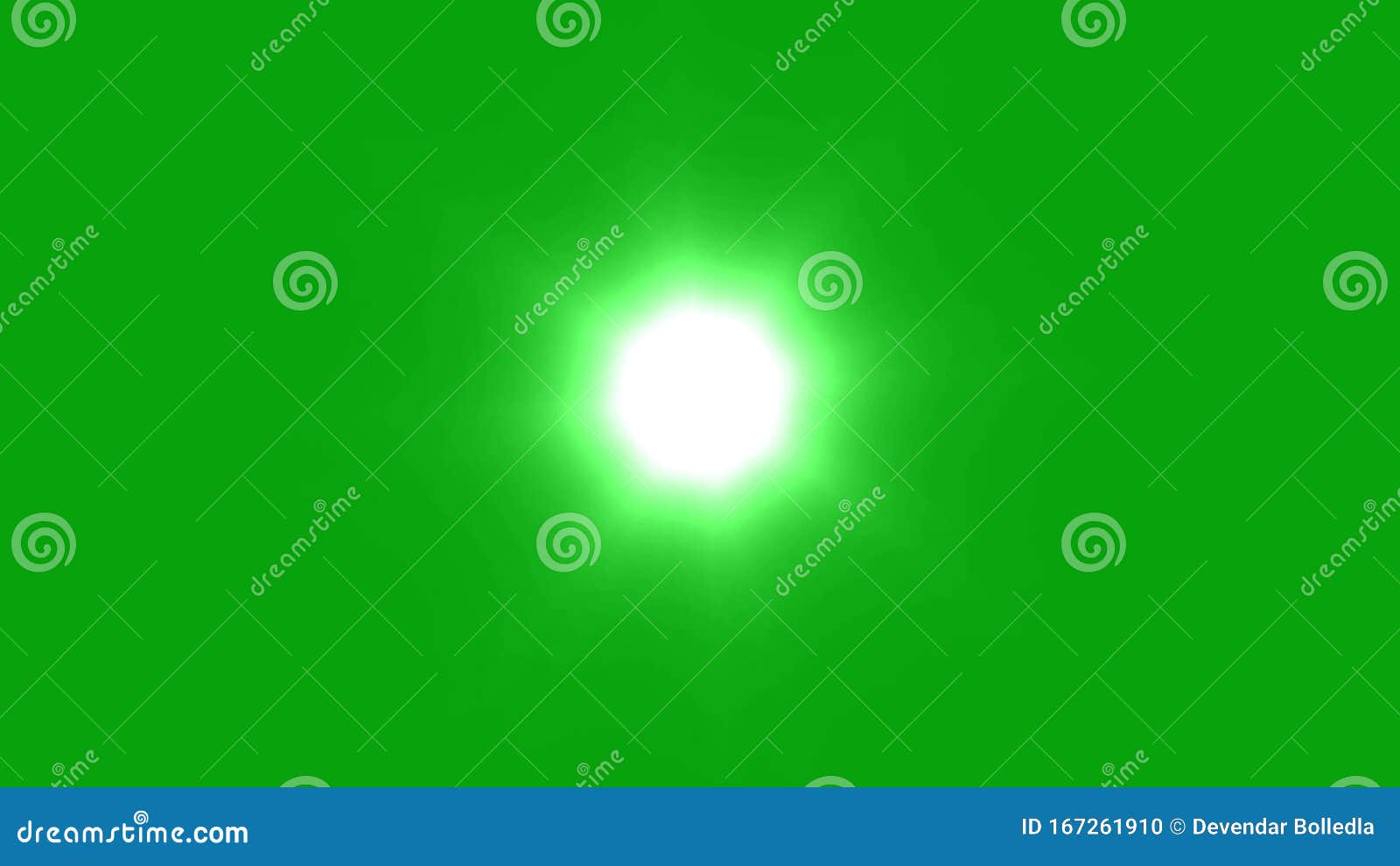 Shining Sun with Green Screen Background Stock Footage - Video of ...
