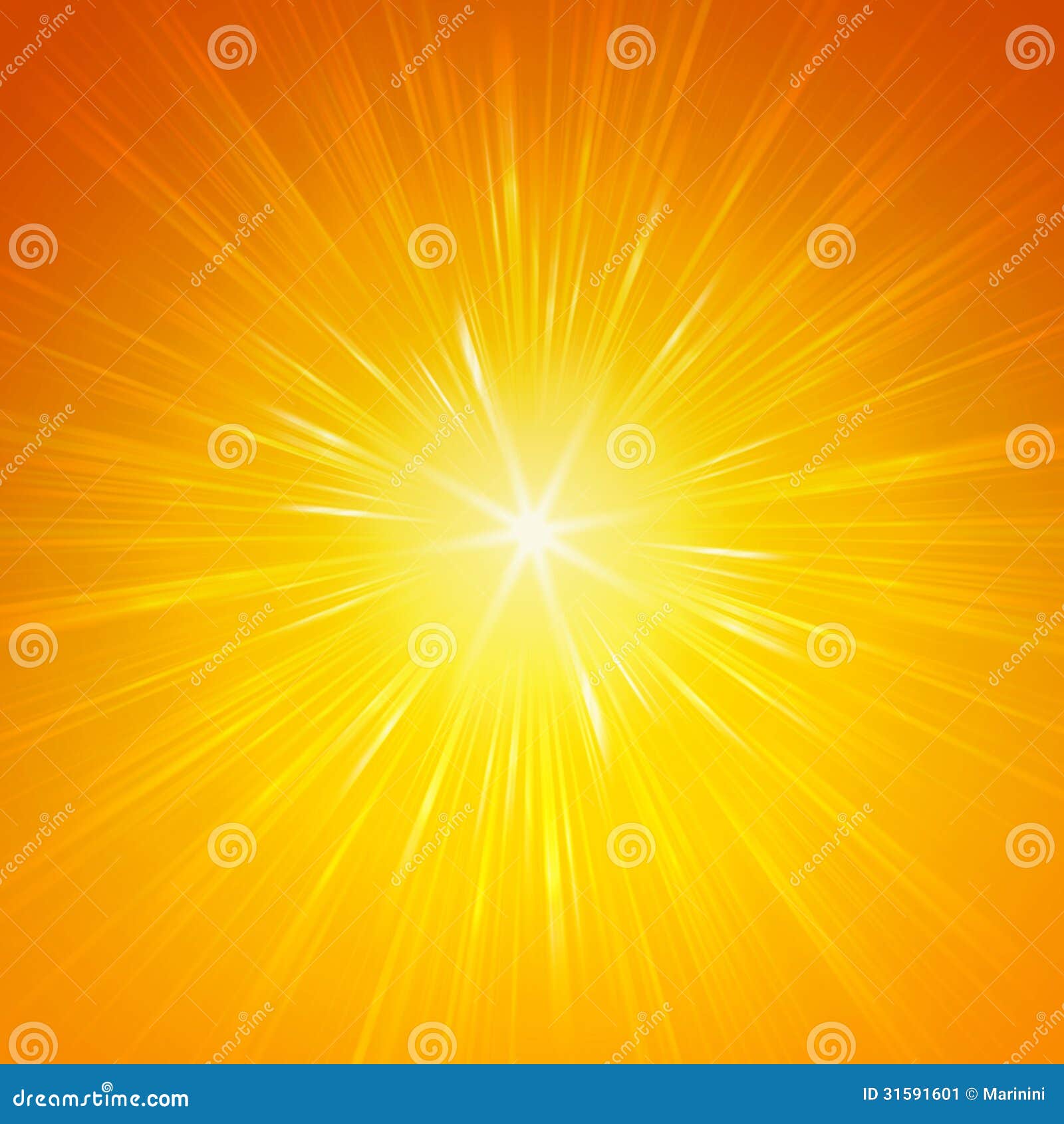 Shining yellow lights stock illustration. Illustration of irradiation ...