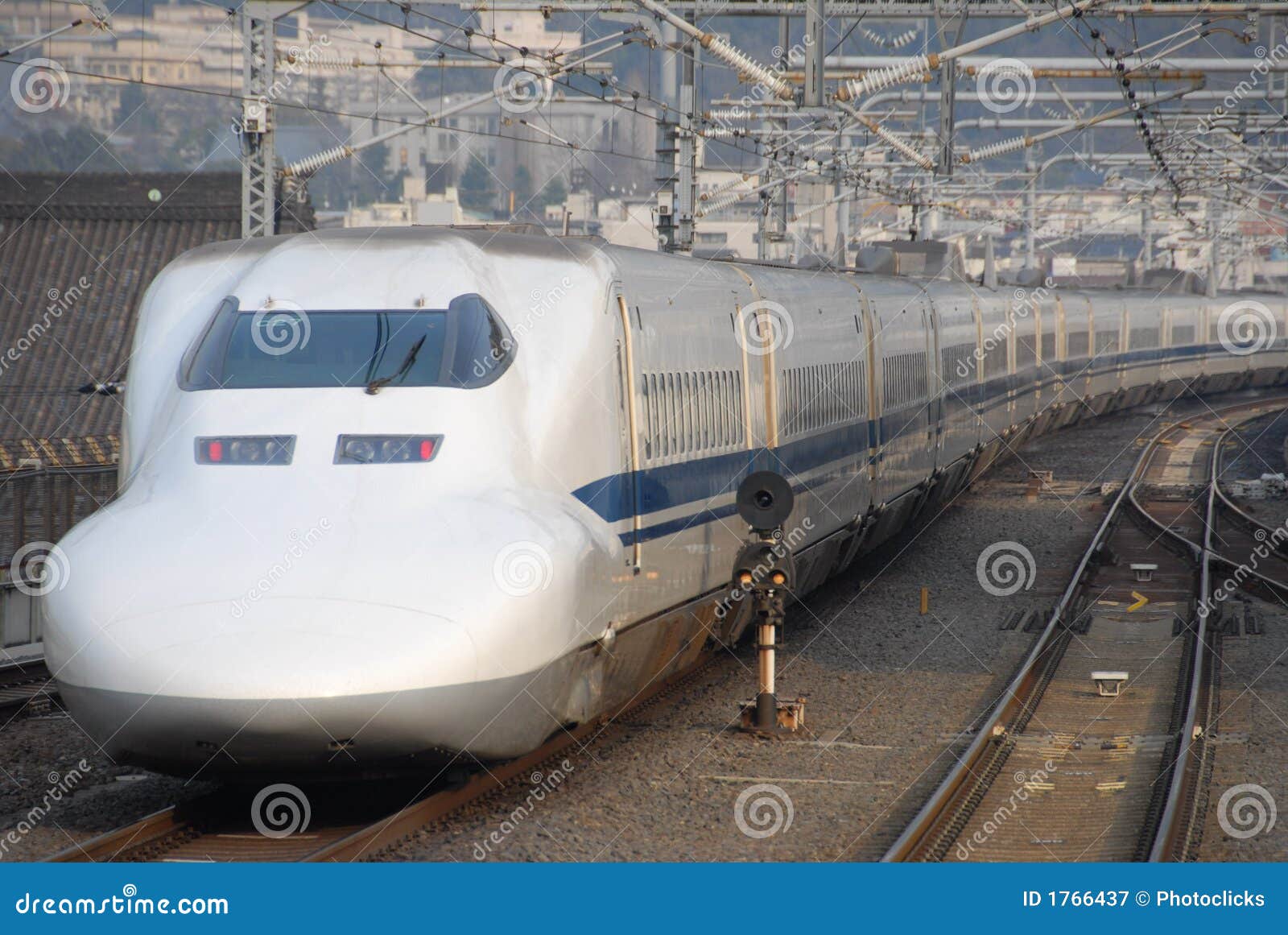 Shinkansen Bullet Train in Japan Stock Image - Image of signal, travel ...
