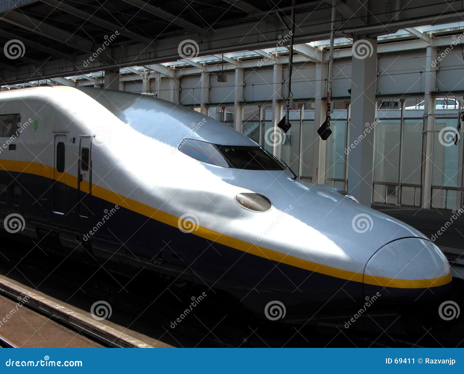 Shinkansen-E4 Max stock image. Image of station, business - 69411