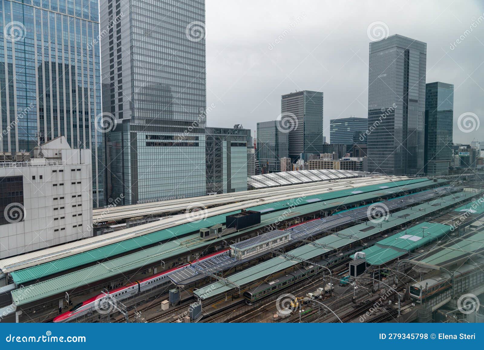 Shinkansen stock photo. Image of high, transport, track - 279345798