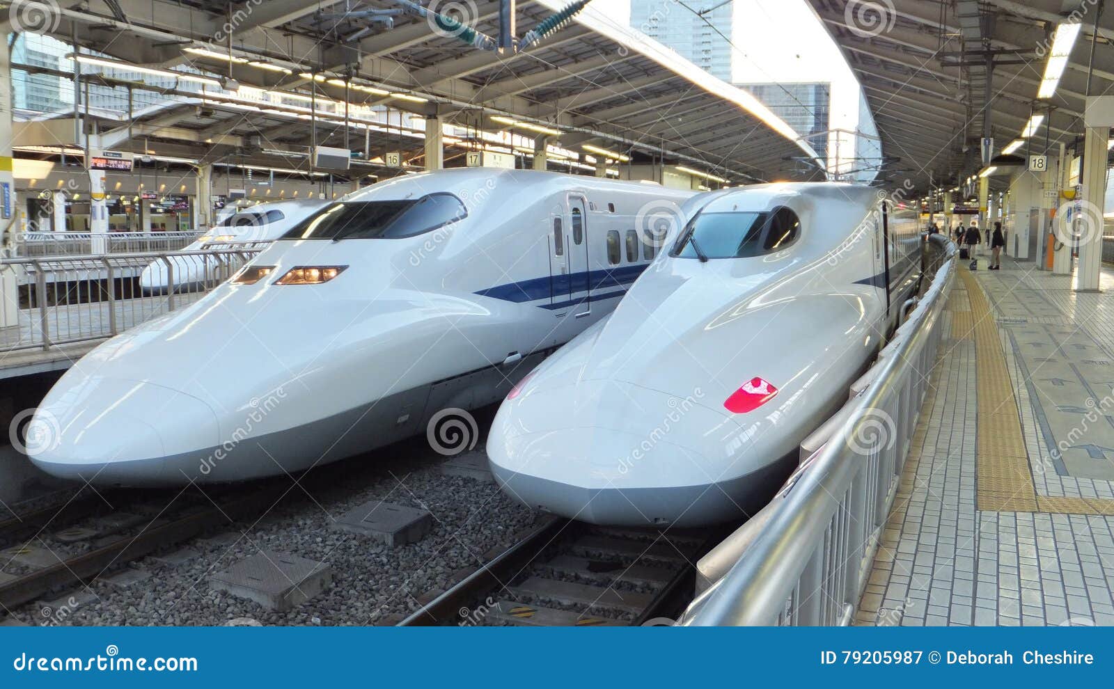 Shinkansen Trains Japan stock image. Image of white, speed - 79205987
