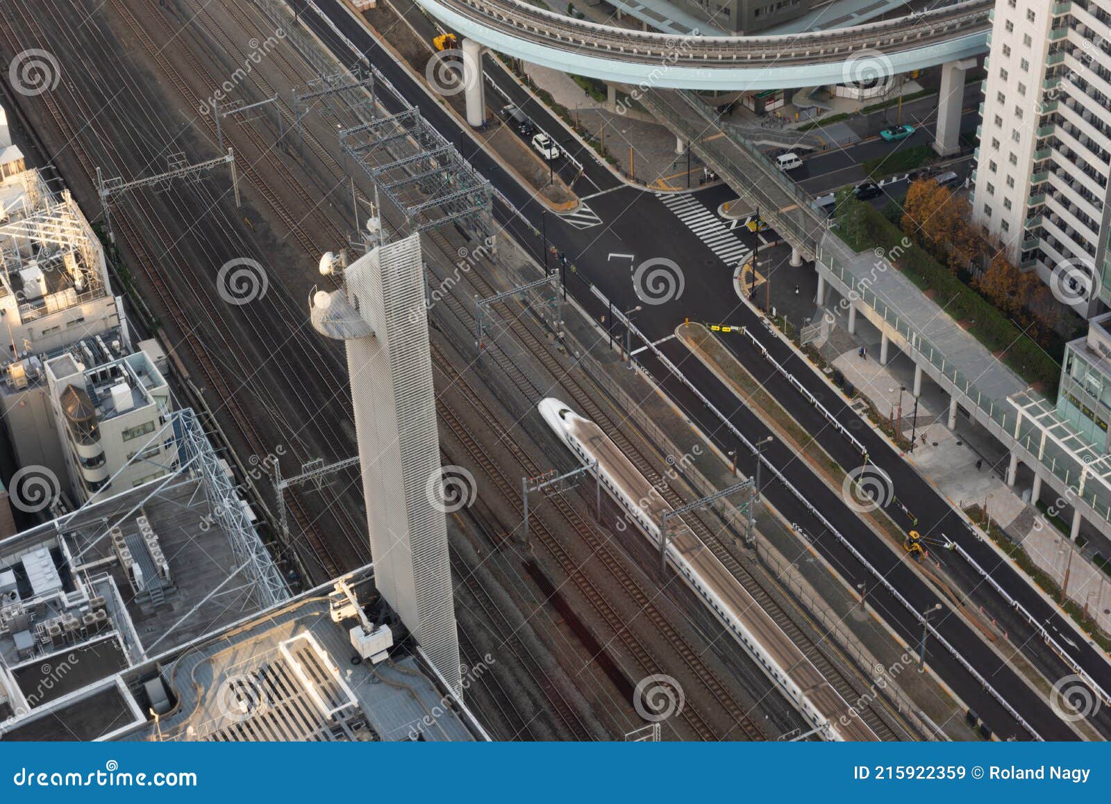 Shinkansen Train in Tokyo Japan. Editorial Stock Image - Image of ...