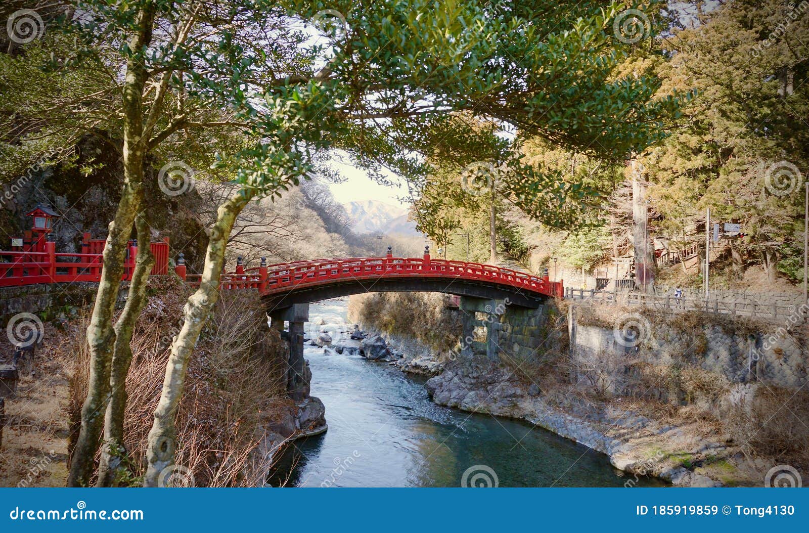 The Shinkyo Bridge at Nikko,japan Stock Image - Image of nikko, asia ...