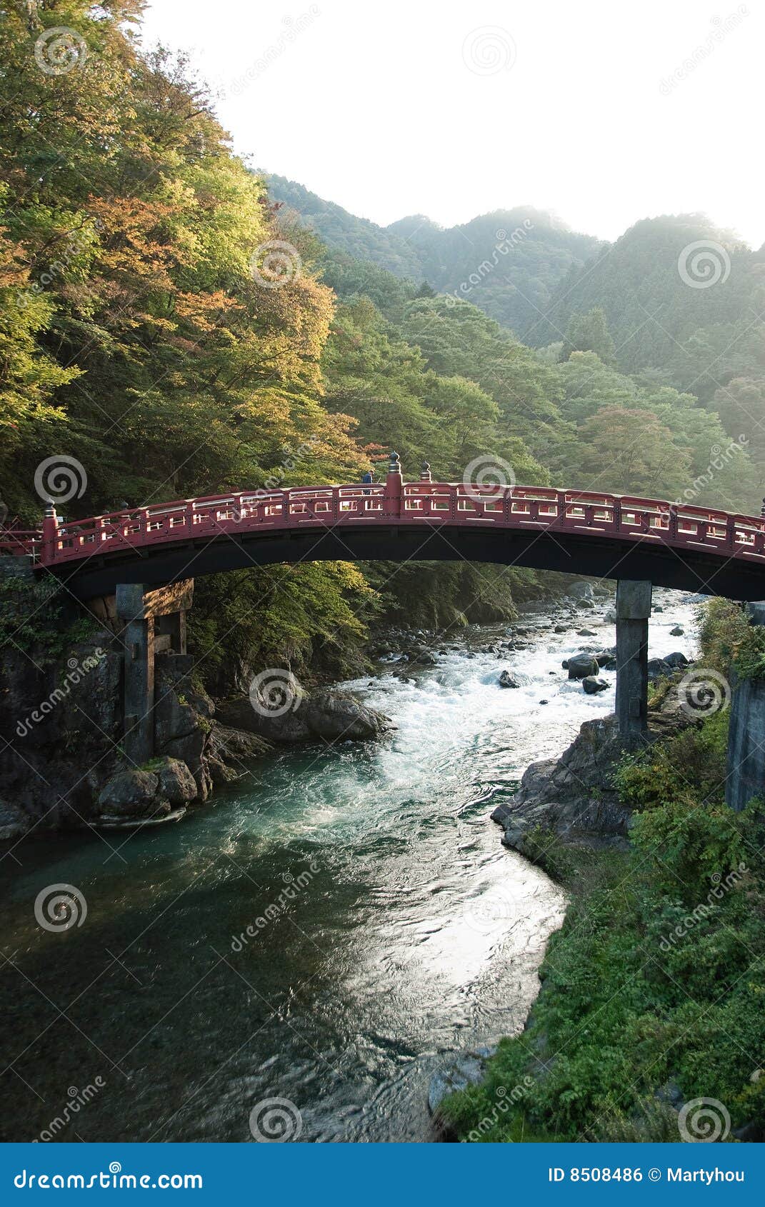 The Shinkyo Bridge of Nikko, Japan Stock Photo - Image of travel, japan ...