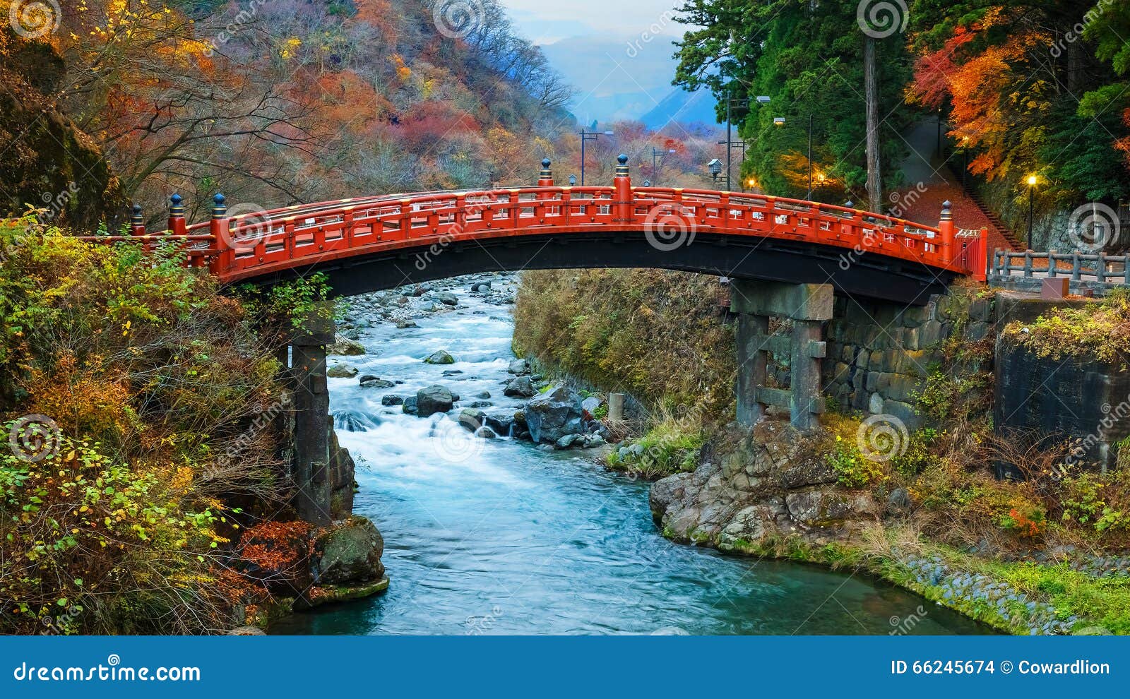 Shinkyo - the Sacred Bridge in Nikko Stock Photo - Image of nikko ...
