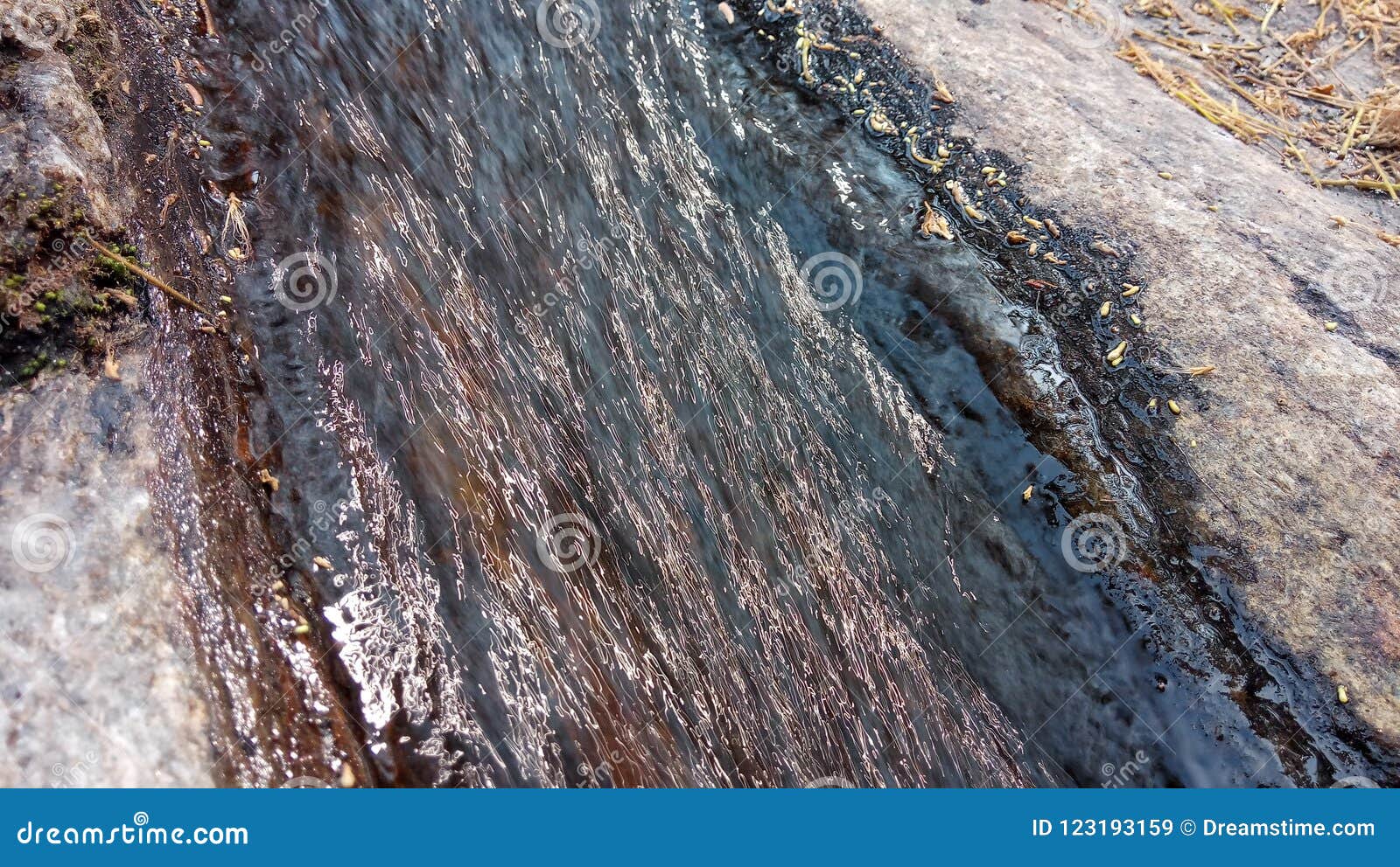 Water in rock stock image. Image of beauty, shinning - 123193159