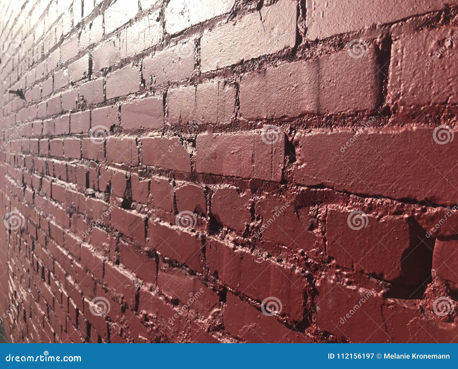 Shinny red brick wall. stock image. Image of shinny - 112156197