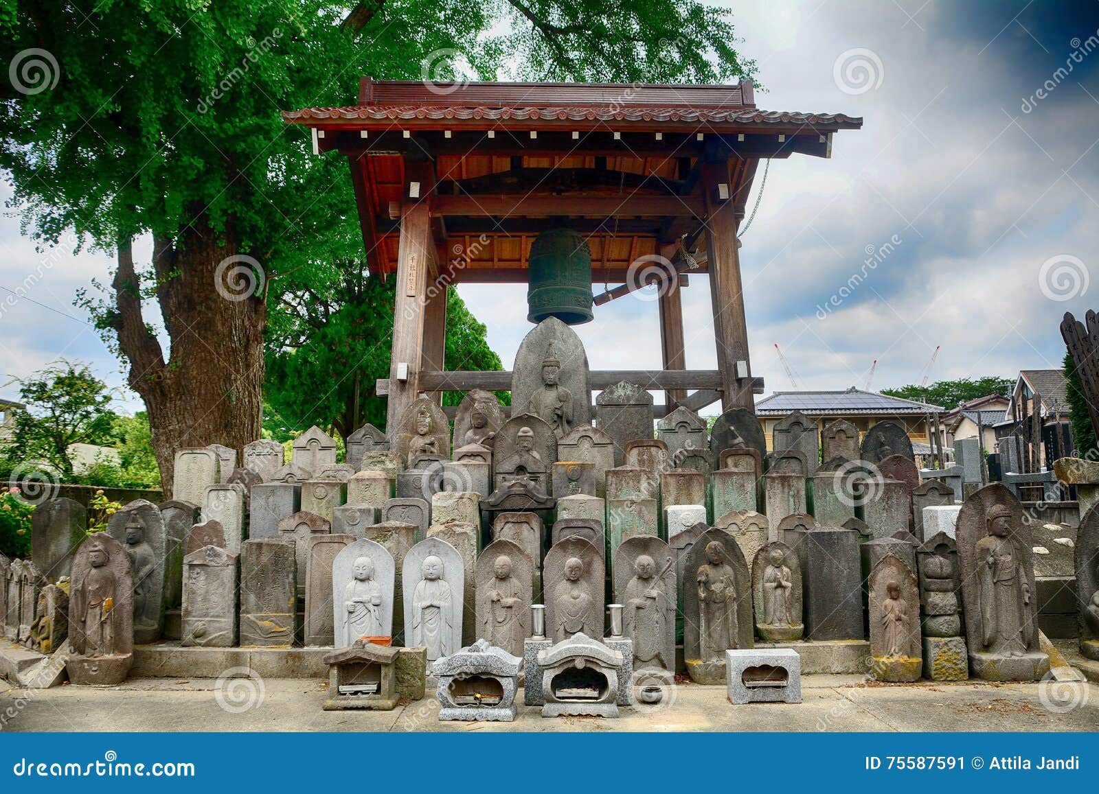 Shinsho-in Buddhist Temple, Tokyo, Japan Editorial Photo - Image of ...