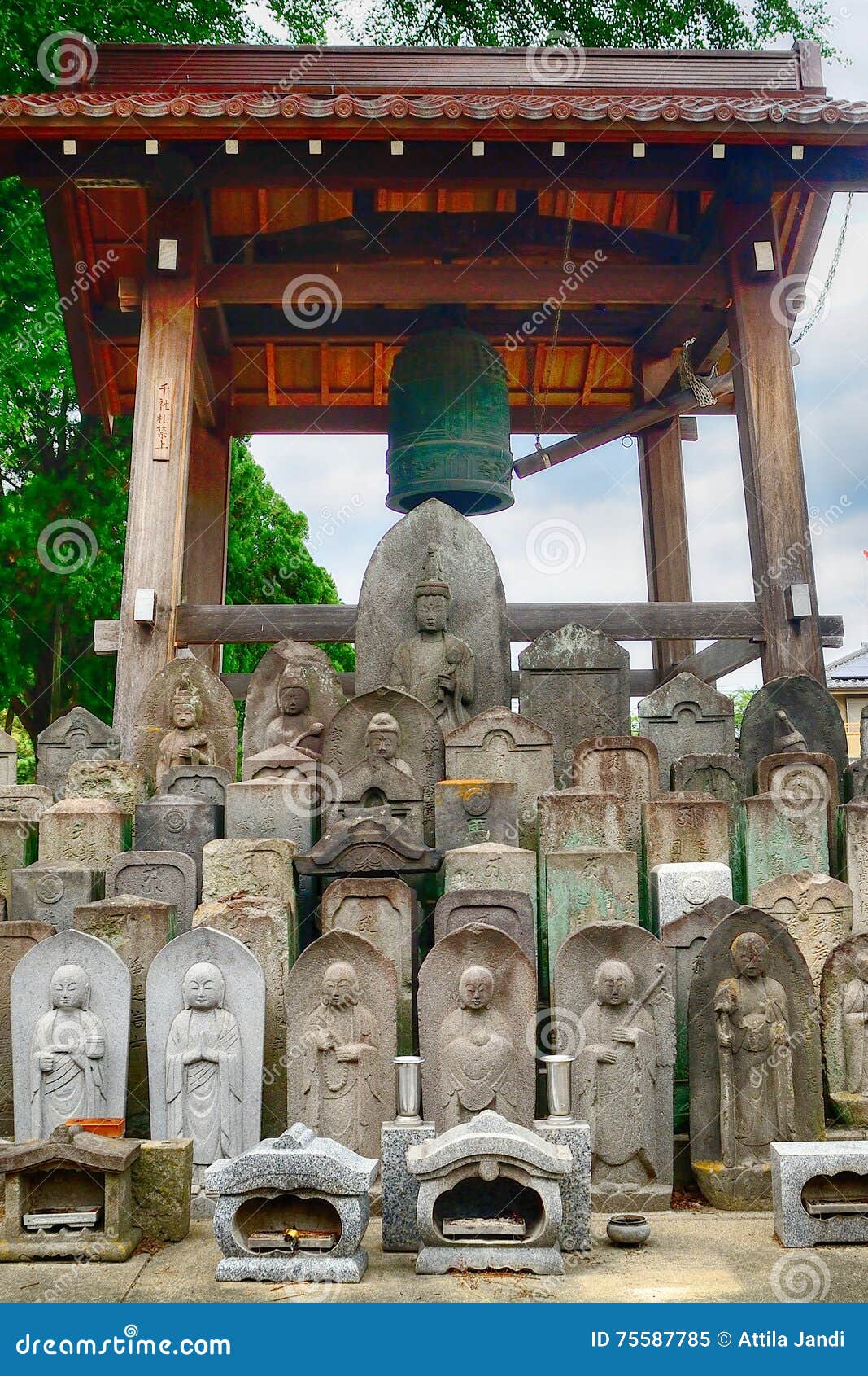 Shinsho-in Buddhist Temple, Tokyo, Japan Editorial Image - Image of ...