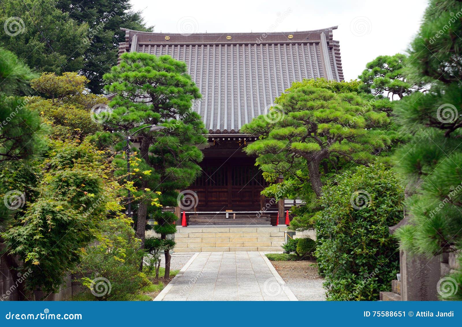 Shinsho-in Buddhist Temple, Tokyo, Japan Editorial Photo - Image of ...