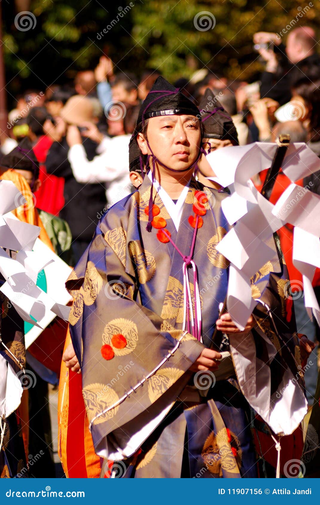 Shinto Priest, Tokyo, Japan Editorial Photo - Image of historic ...