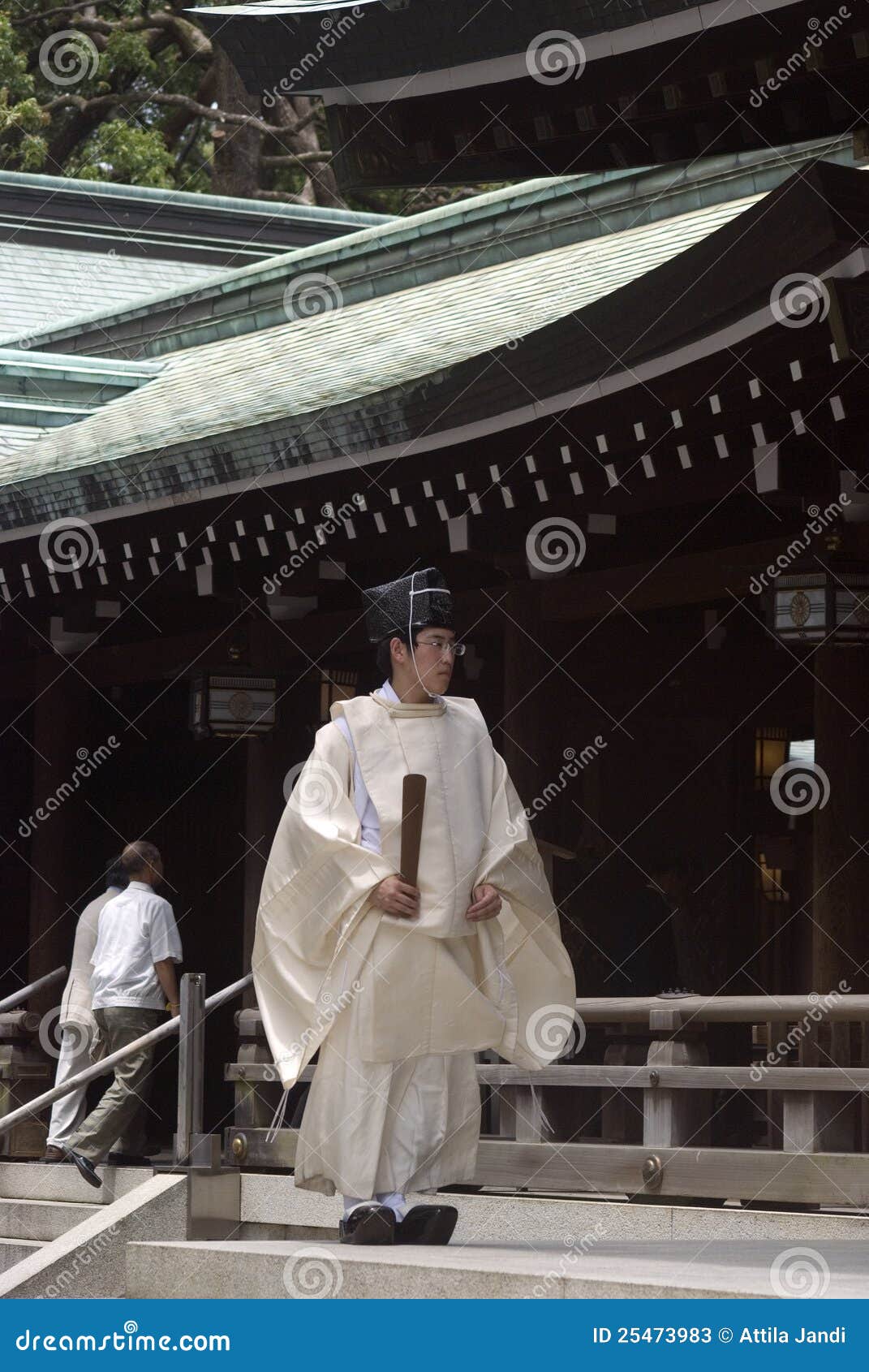 Shinto Priest, Tokyo, Japan Editorial Stock Photo - Image of asia ...