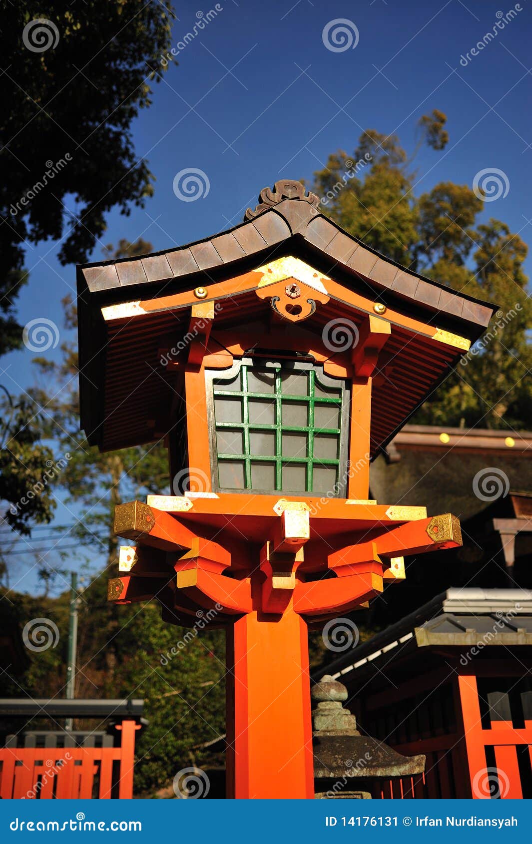 Shinto Shrine Lantern Japan Stock Image - Image of shrine, japan: 14176131