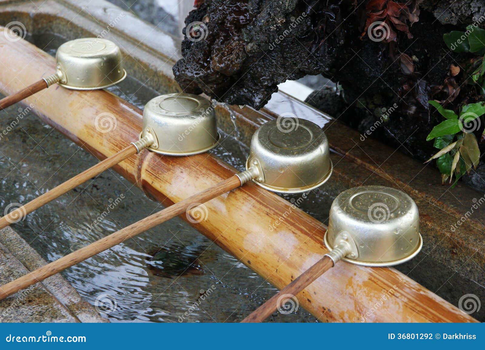 Shinto Shrine Purification Basin Stock Photo - Image of ritual ...