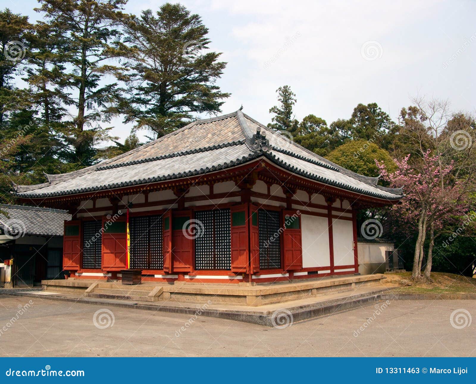 Shinto Temple in Kyoto stock image. Image of architecture - 13311463