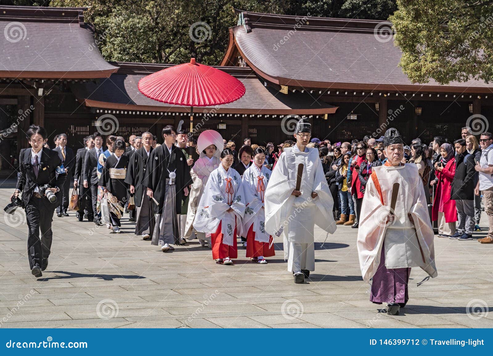 Shinto Wedding Procession Meiji Jingu Editorial Photography Image Of