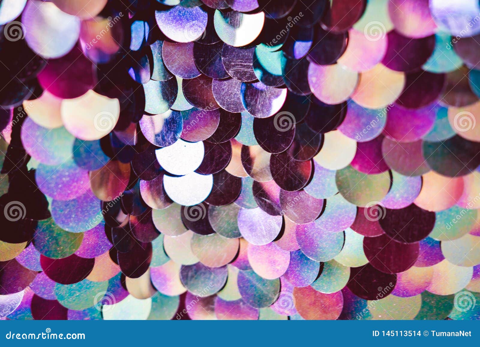 Shiny Abstract Background of Semicircular Multi-colored Plastic ...
