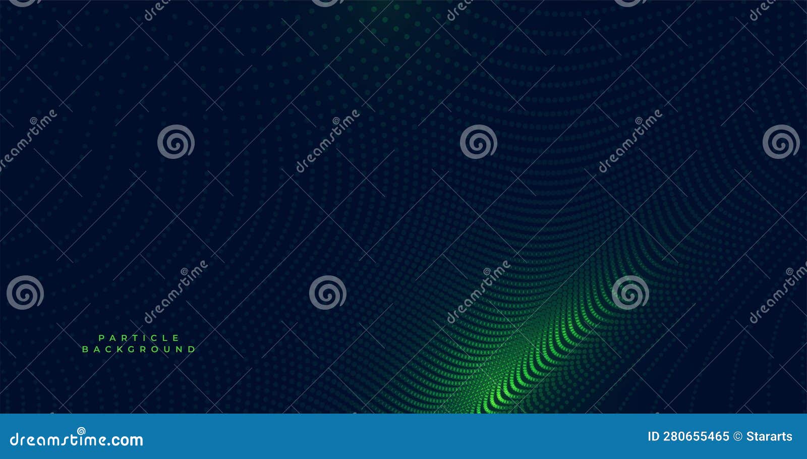 Shiny and Abstract Big Particle Dynamic Banner for Presentation Stock ...