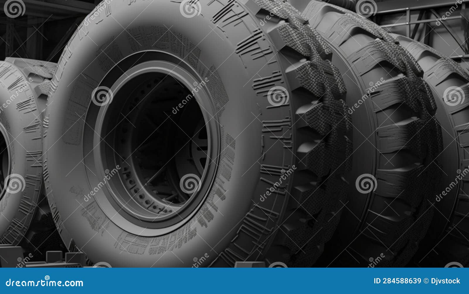 Shiny Alloy Wheels Stack in a Heavy Curve, Generating Traction ...